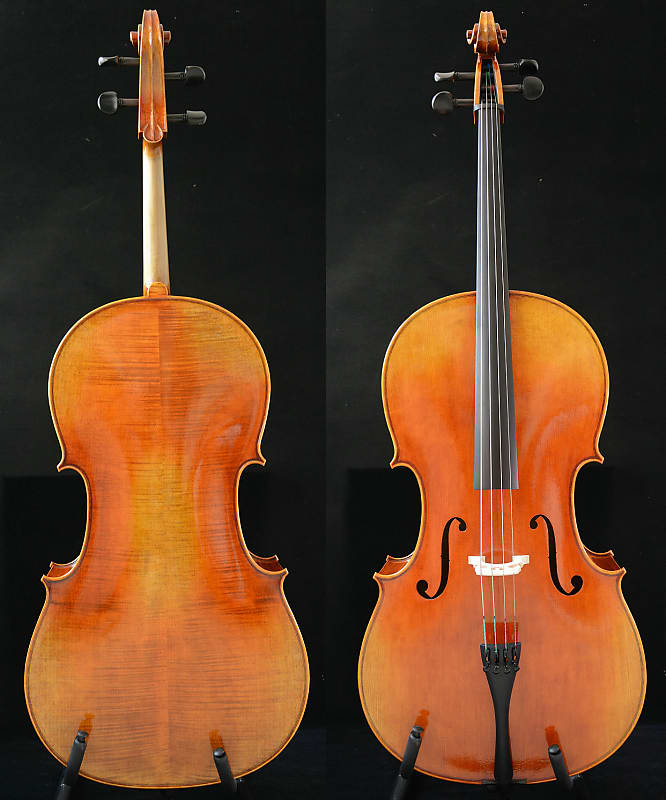 Master 4/4 Cello Stradivari 1712 Davidov Cello Powerful&Deep | Reverb