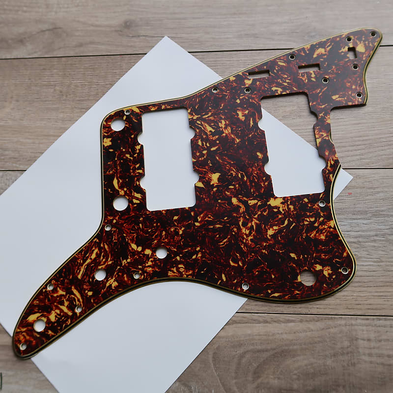 62 Fender Jazzmaster 1962 thru 1971 Red Tortoise / Celluloid | Reverb