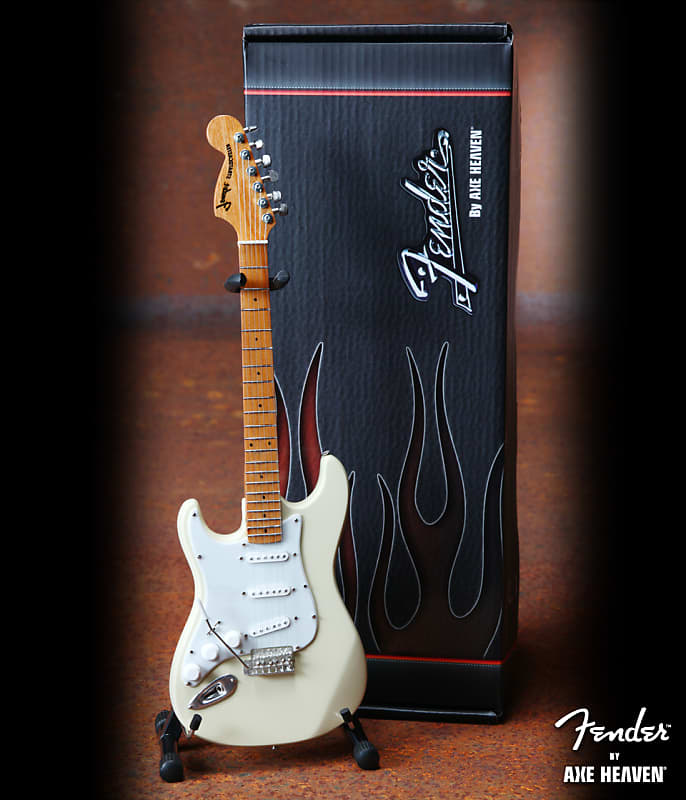 Axe Heaven 1:4 Scale Replica Jimi Hendrix Cream Fender | Reverb UK