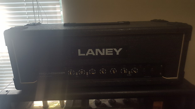Laney PL-100 Pro Linebacker Bass Amp Head Black | Reverb