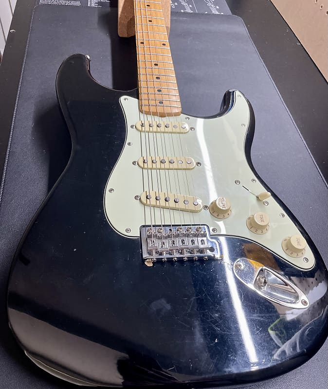 Fender Stratocaster Partscaster Black | Reverb