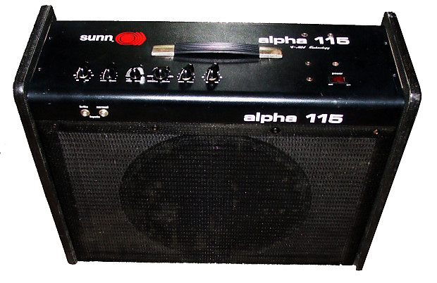 Sunn Alpha 115 Vintage Amplifier Electric Guitar Bass Amp | Reverb
