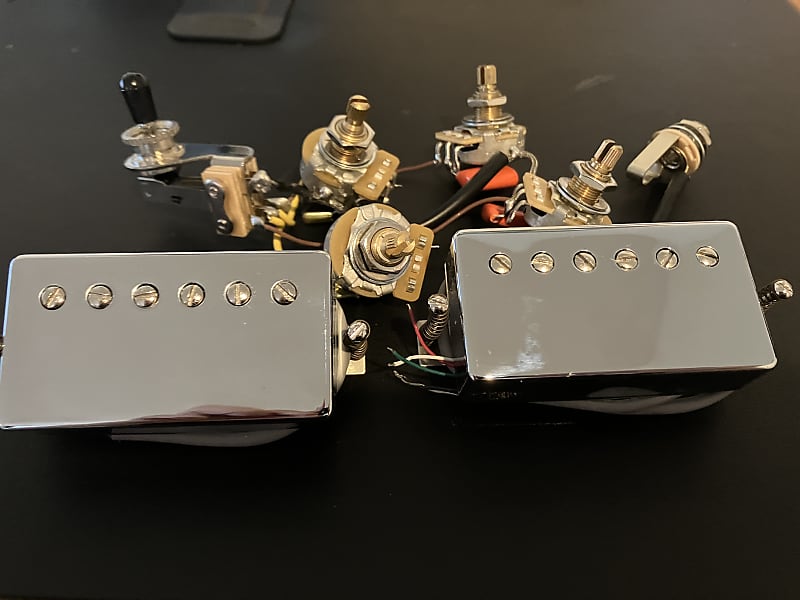 Gibson BurstBucker Pro Pickup Set with SG Push/Pull Wiring | Reverb