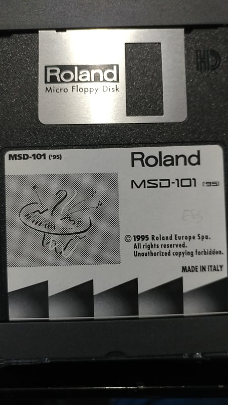 Roland MSD-101 Micro Floppy Disk | Reverb
