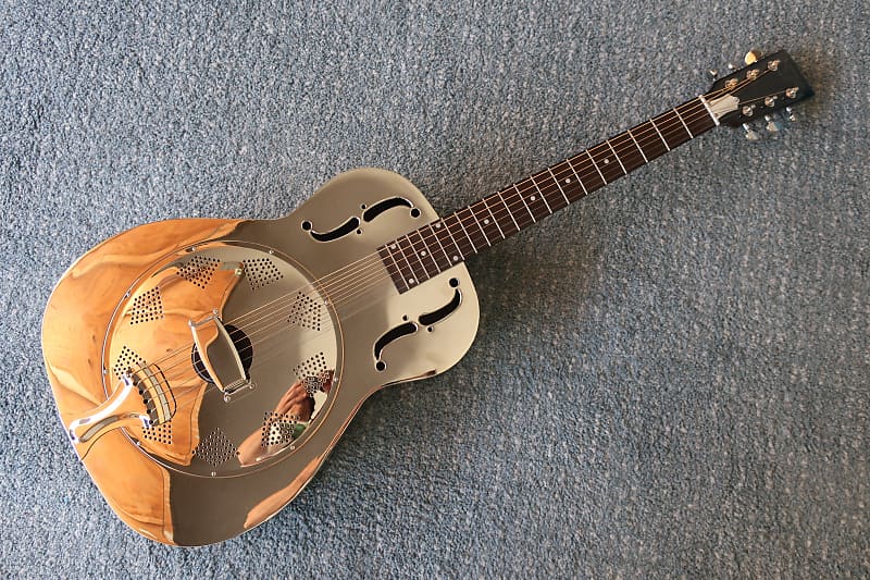 S101 Brand Vintage Regal Style Round Neck Slide Resonator | Reverb