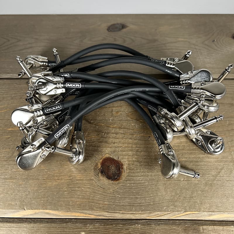 MXR Pancake Patch Cables 2010s Black | Reverb