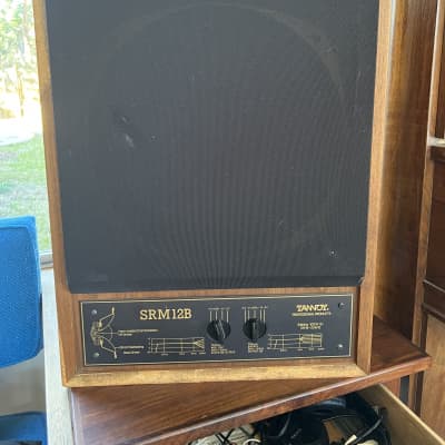 Tannoy SRM 12B super red 1980’s Walnut | Reverb