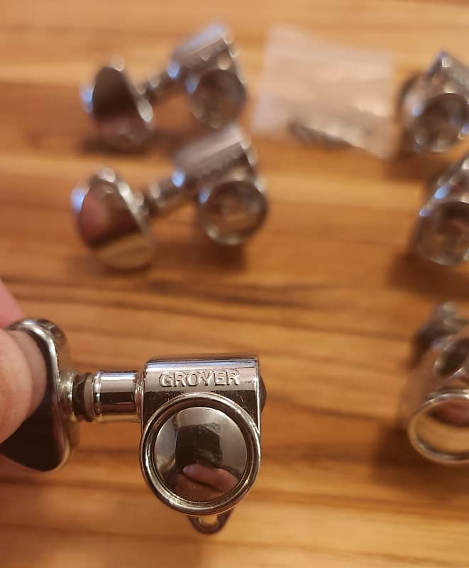 Grover 102C 3+3, Chrome, Standard Knobs 2022 | Reverb