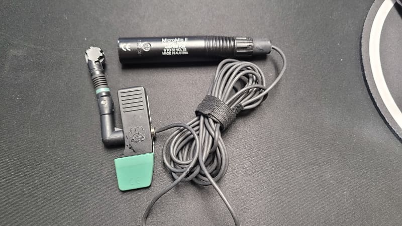 AKG C418 Hypercardioid Condenser Clip-On Microphone with | Reverb