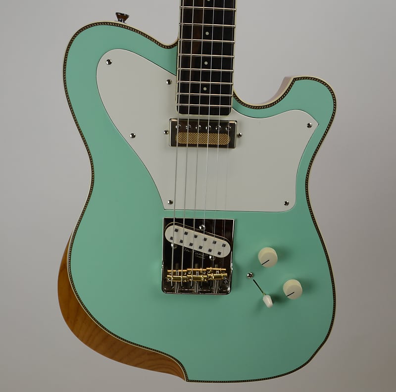 Bruce Guitars - "The Ellary" deluxe, surf green , Gemini | Reverb