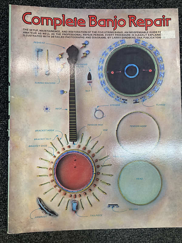 "Complete Banjo Repair" Book | Reverb