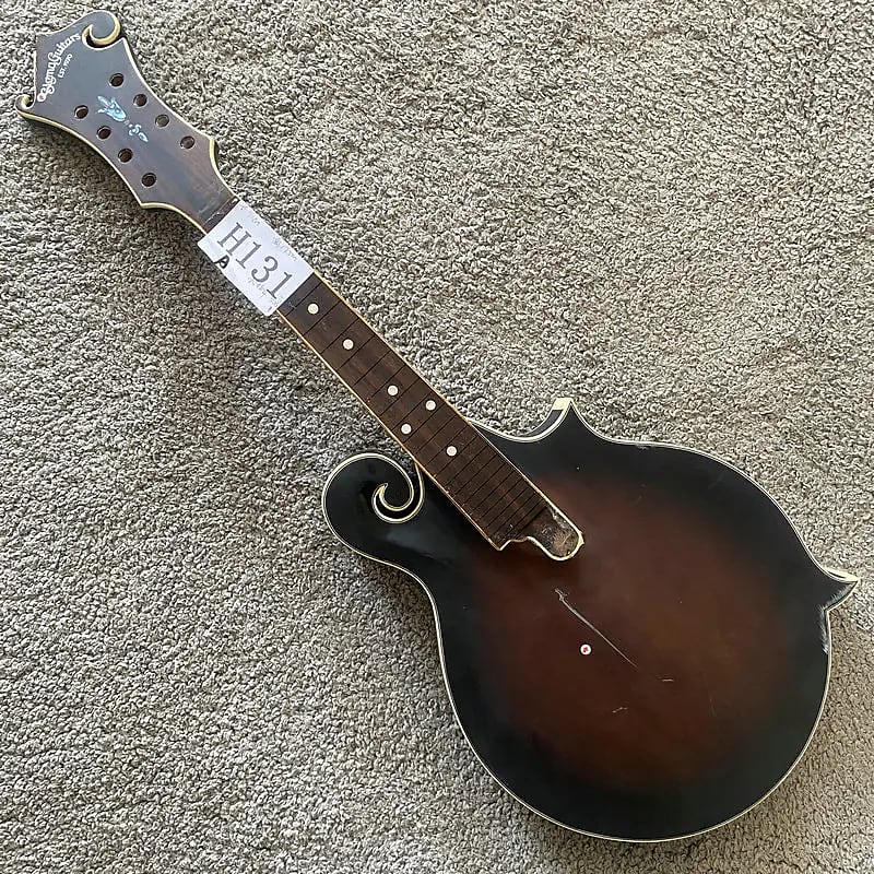 Brown Burst 8 String Mandolin, Mahogany Body, Rosewood | Reverb