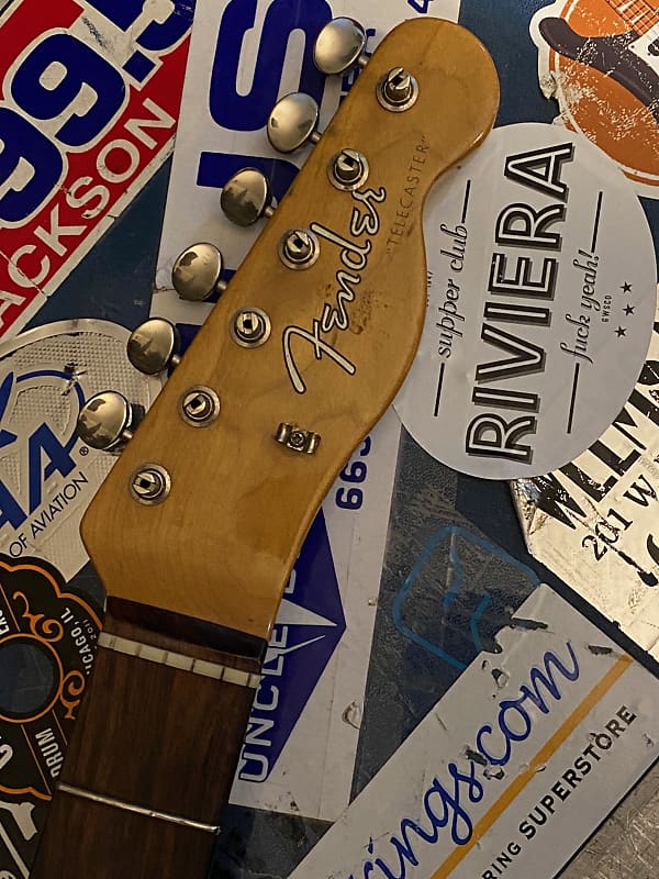 1959 Fender Telecaster Tele 59 Reissue Guitar Neck Dark | Reverb