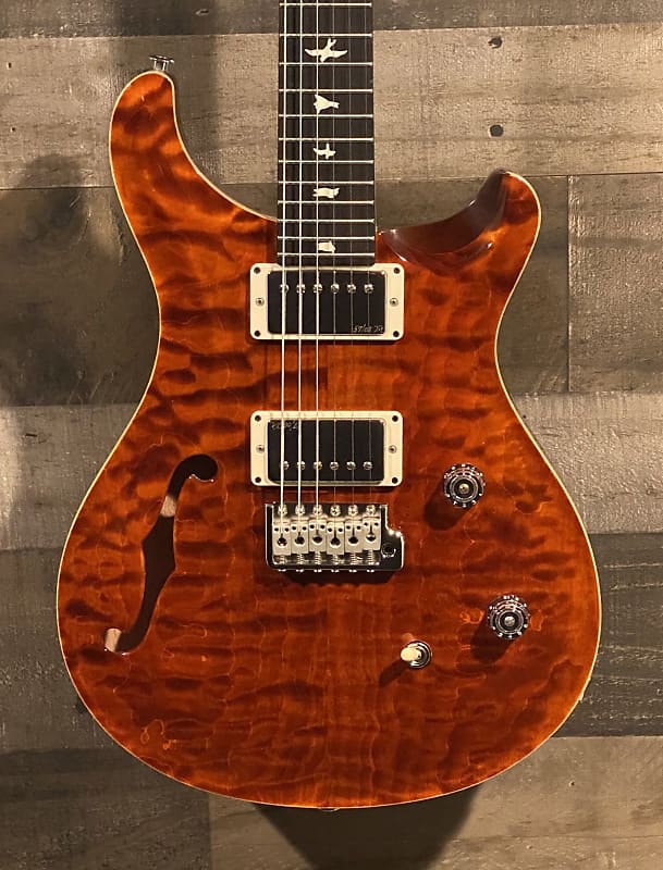 PRS CE24 Semi-Hollow Limited Tortoise Shell | Reverb