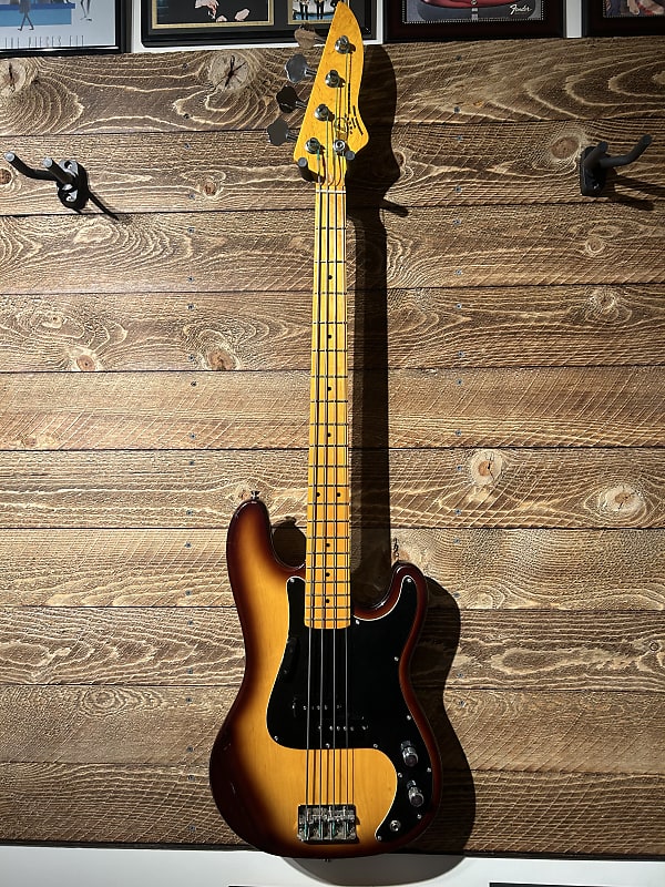 Partscaster Vintage Precision Bass - Two Tone Sunburst with | Reverb