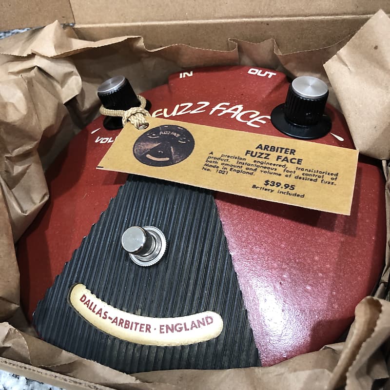 Dustin Francis Ivor Fuzz Face Dallas Aribter 1969 Replica | Reverb