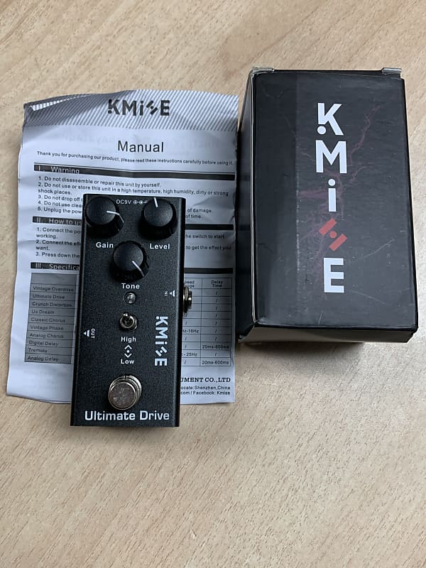 Kmise Ultimate Drive Overdrive Guitar Effect Pedal | Reverb