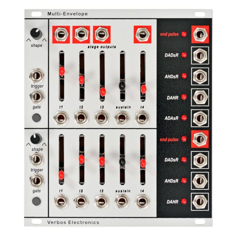 Verbos Electronics Multi Envelope Eurorack Envelope Generator | Reverb
