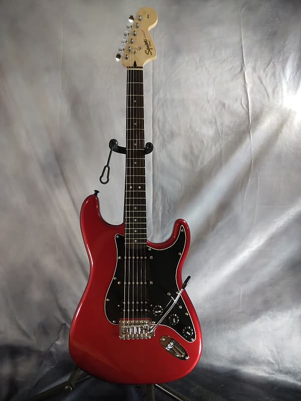 Squier Stratocaster 2013 Metallic Ruby Red | Reverb