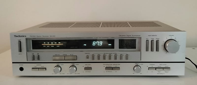Technics SA-222 AM/FM Stereo Receiver 1980-84 | Reverb UK