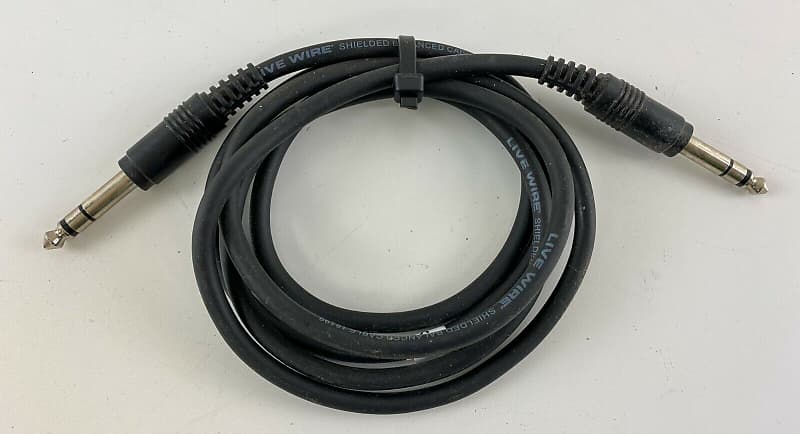 Livewire 5ft TRS to TRS Balanced Shielded Cable | Reverb