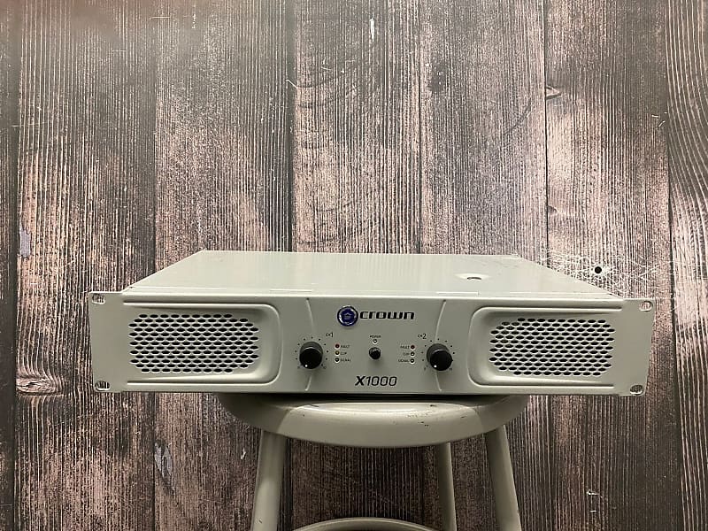 Crown X1000 Power Amplifier (White Plains, NY) | Reverb