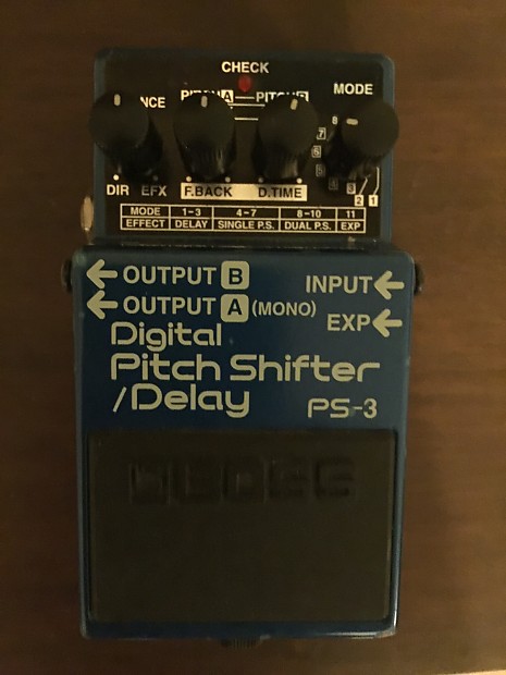 Boss PS-3 Blue bad switch | Reverb