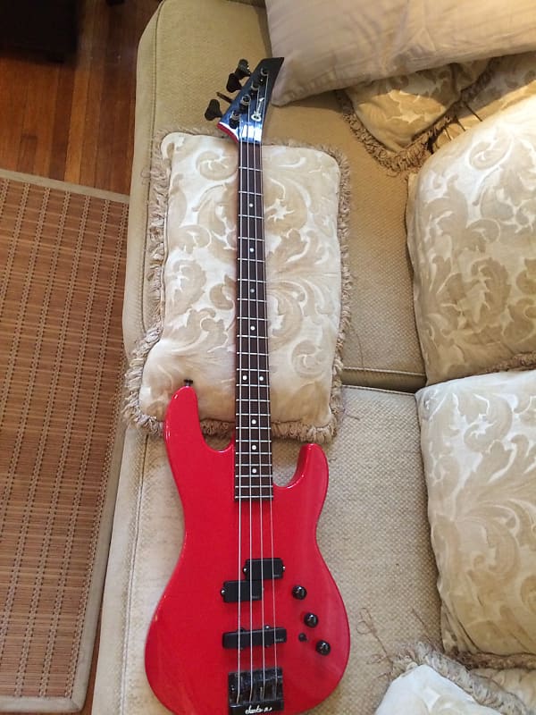 Charvel 3b Bass 1986 Red | Reverb
