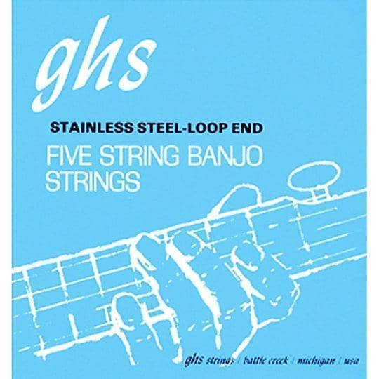 GHS PF140 5 String JD Crowe Banjo Strings | Reverb