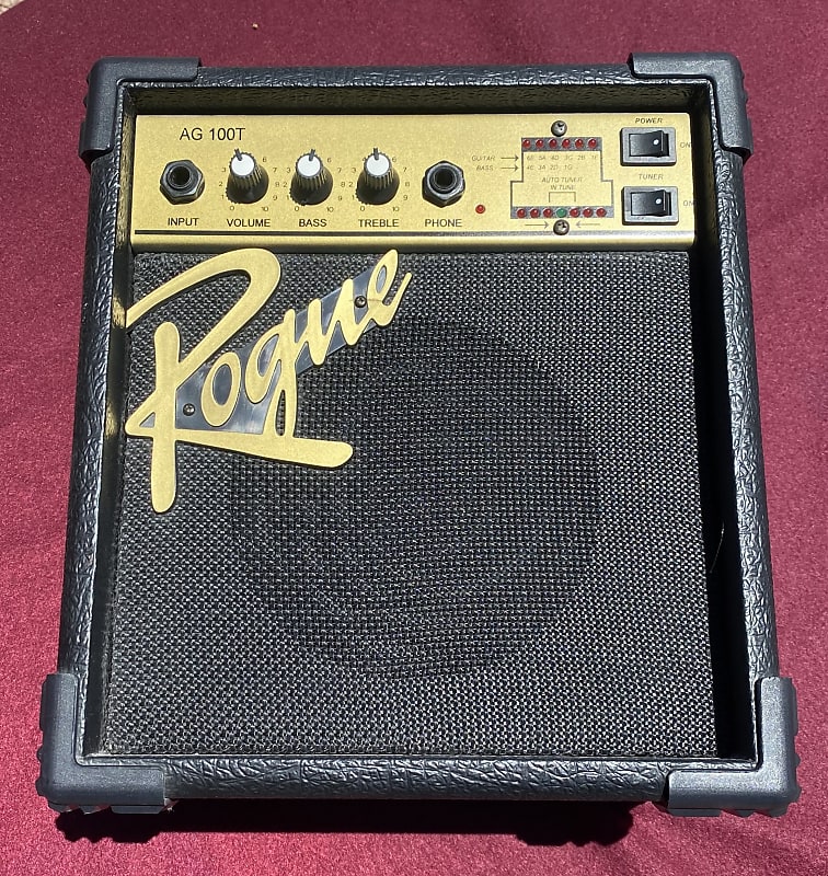 Rogue AG 100T Electric Guitar Amp w/ Onboard Tuner! Solid | Reverb