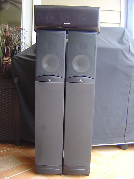 Infinity RS8 Powered Tower Speakers & Center Speaker | Reverb