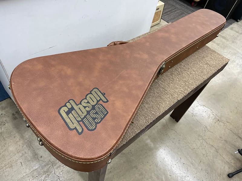 2000's Gibson Flying V Brown Hard Case | Reverb