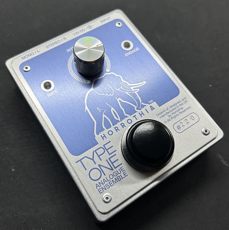 Horrothia TYPE ONE analogue ensemble chorus - #220 silver | Reverb