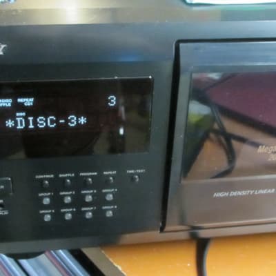 Sony CDP-CX255 200 Audio CD Player - W Remote Manual - & | Reverb