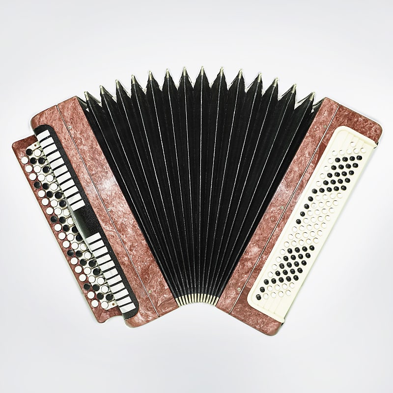 Russian Bayan Etude, Tula Button Accordion, Vintage | Reverb
