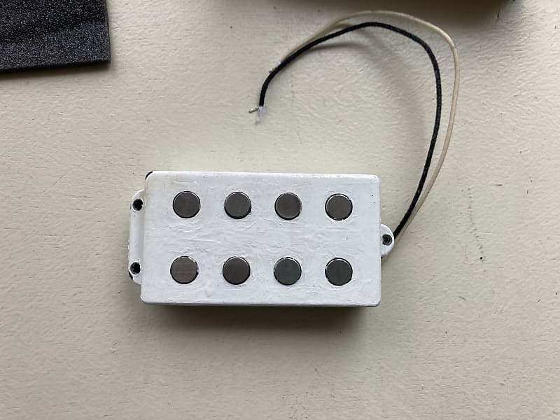 Sterling Ray 34 Bass Pickup (Painted White) | Reverb