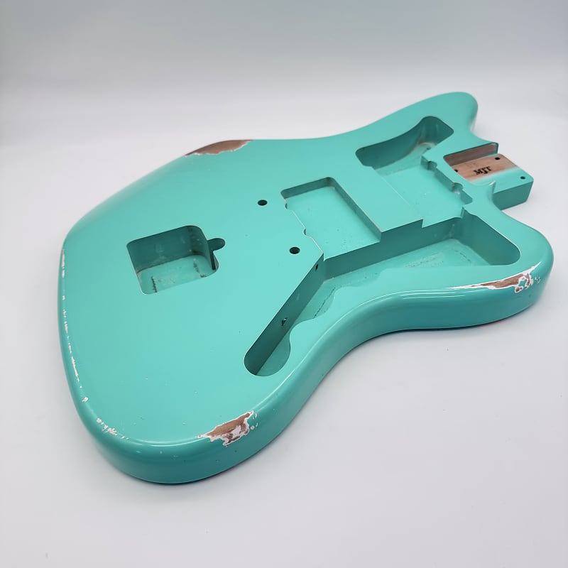 MJT Jazzmaster Relic Body Alder Seafoam Nitro Light MJT4333 | Reverb