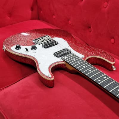 JET JS500 S-Style HH - Red Sparkle | Reverb