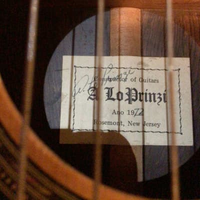 1972 A. LoPrinzi Classical Guitar | Reverb