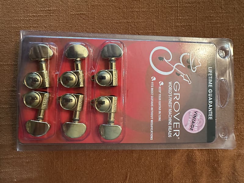 Grover Tuners Gold - Gold | Reverb