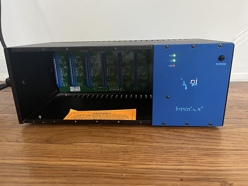 API 6 Slot High Current Lunch Box 500 Series | Reverb