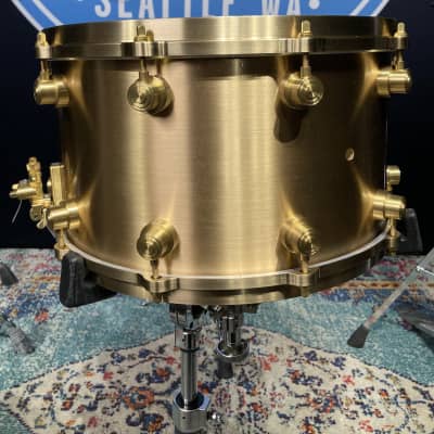 DW - 14x8" True Cast Bell Bronze Snare Drum | Reverb