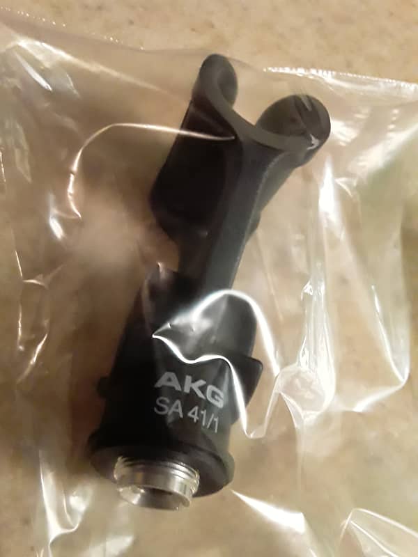 (Never Used) Vintage Akg SA-41/1 Mounting Clip #1 fits c3000 | Reverb