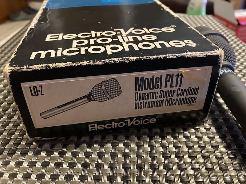 USA made EV Electro Voice PL11 (Same as RE11) Microphone w/ | Reverb
