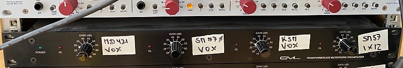 GML 8304 4-channel Mic Preamp | Reverb