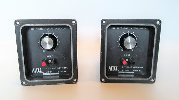 Vintage Altec Lansing A7 Voice of the Theater Crossover PAIR | Reverb