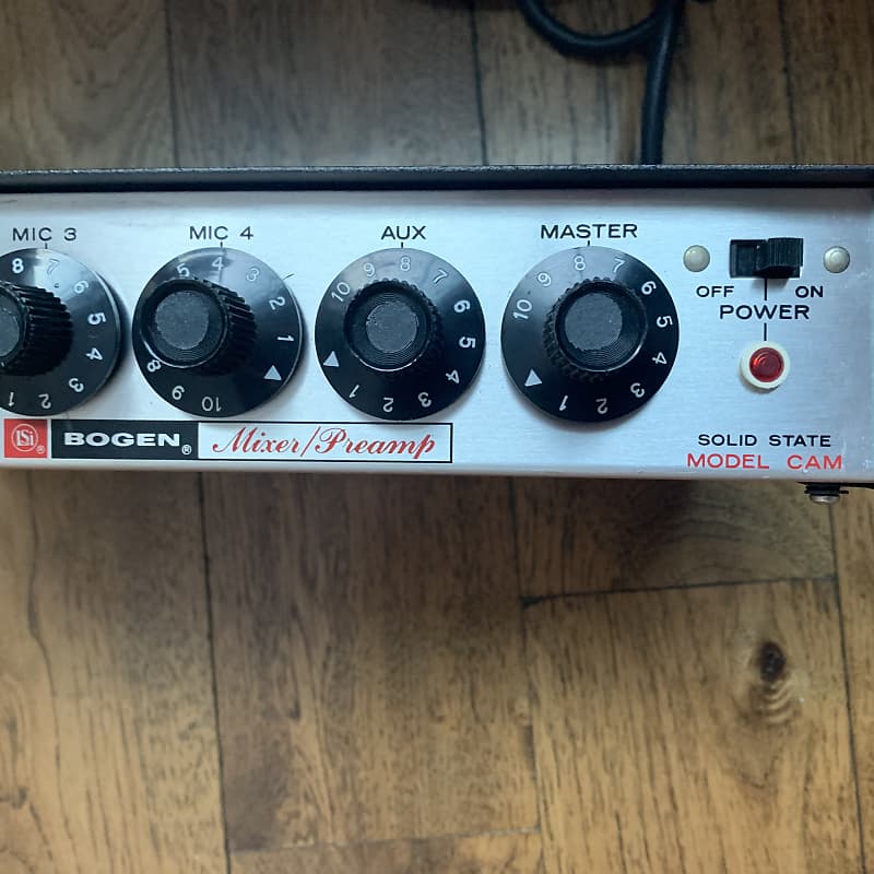 Vintage Bogen CAM mixer Preamp | Reverb