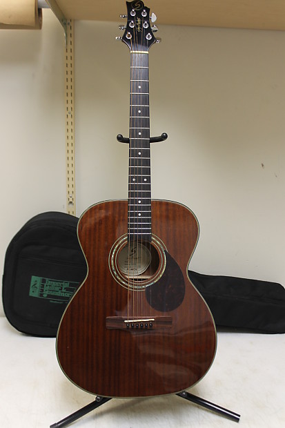 Samick Greg Bennett OM-3 Acoustic Guitar INV#29989 | Reverb