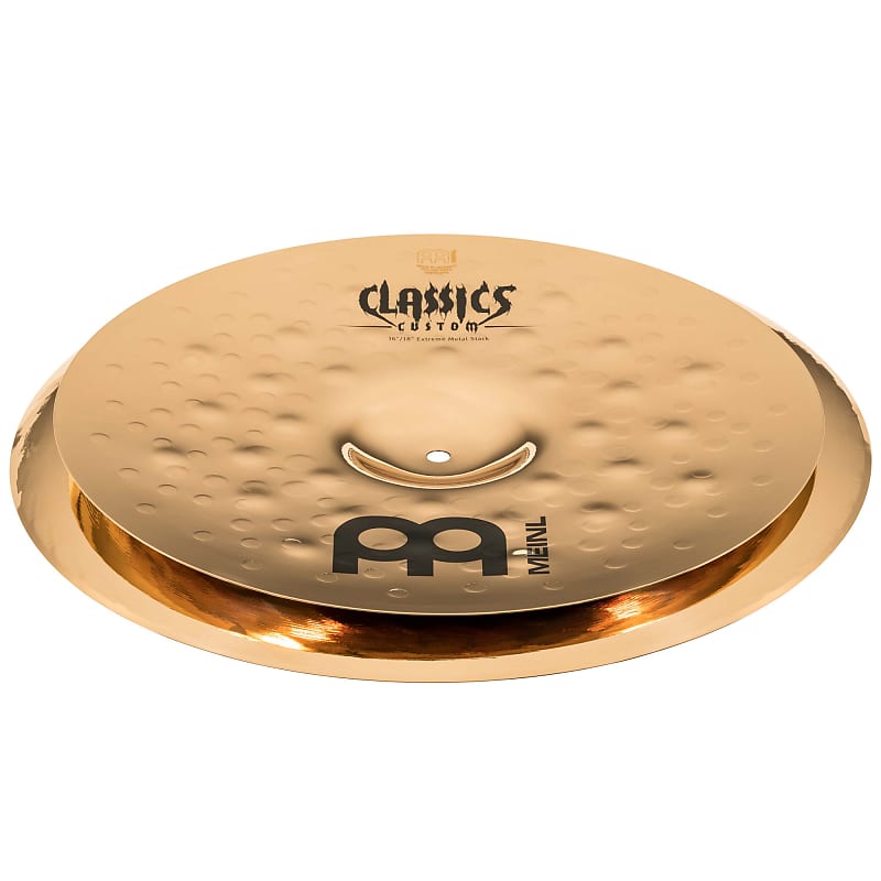 Meinl Cymbals Classics Custom Extreme Metal Stack - 16"/18" | Reverb