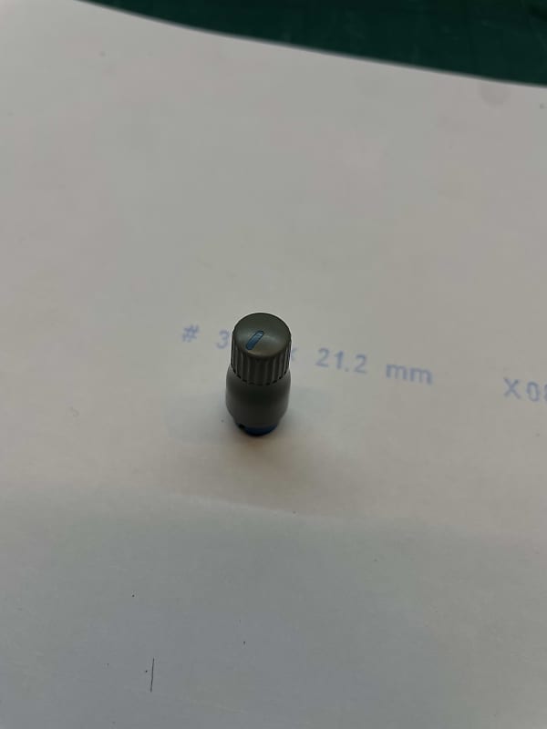 Fostex XR 7 Knob BLUE replacement spare part | Reverb